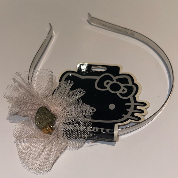 Hello Kitty | Accessories | Hello Kitty Kids Silver Metal Headband ...